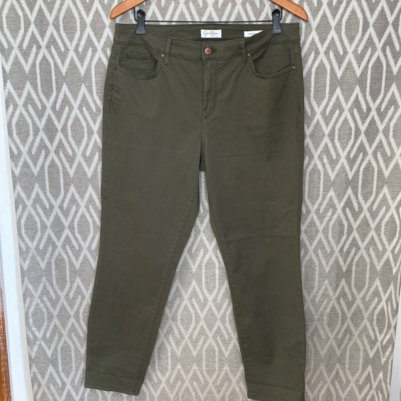 Jessica Simpson | Jeans | Jessica Simpson Army Green Relaxed Skinny ...